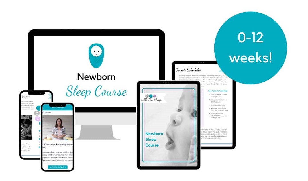 Newborn Sleep Mini Course - All The Sleeps