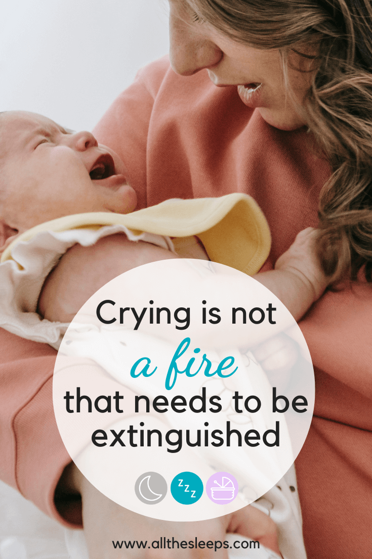 Crying is not a fire that needs to be extinguished - All The Sleeps